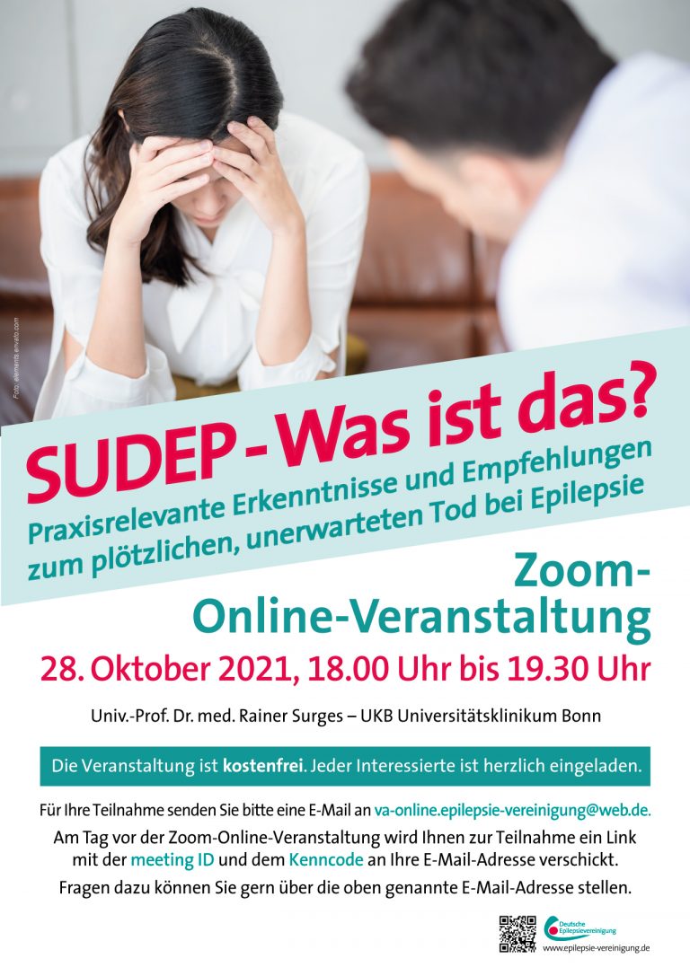 Online-Vortrag zu SUDEP – Deutsche Epilepsievereinigung